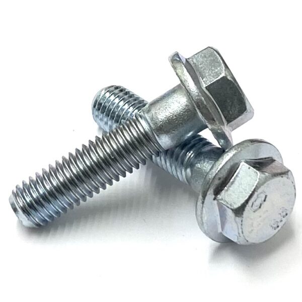 M12 x 35mm Hexagon Head Flange Bolts High Tensile Grade 8.8 Zinc Plated ...