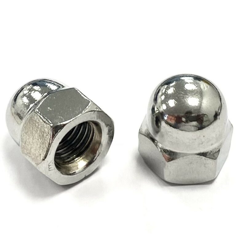 M5 Dome Nut Stainless Steel A2 (304) DIN 1587 - Bolt WorldBolt World