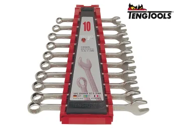 Teng Combination Spanner Set, 10 Piece TEN6510A | Bolt World