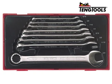 Teng TT3592 A/F Combination Spanner Set, 8 Piece TENTT3592 | Bolt World