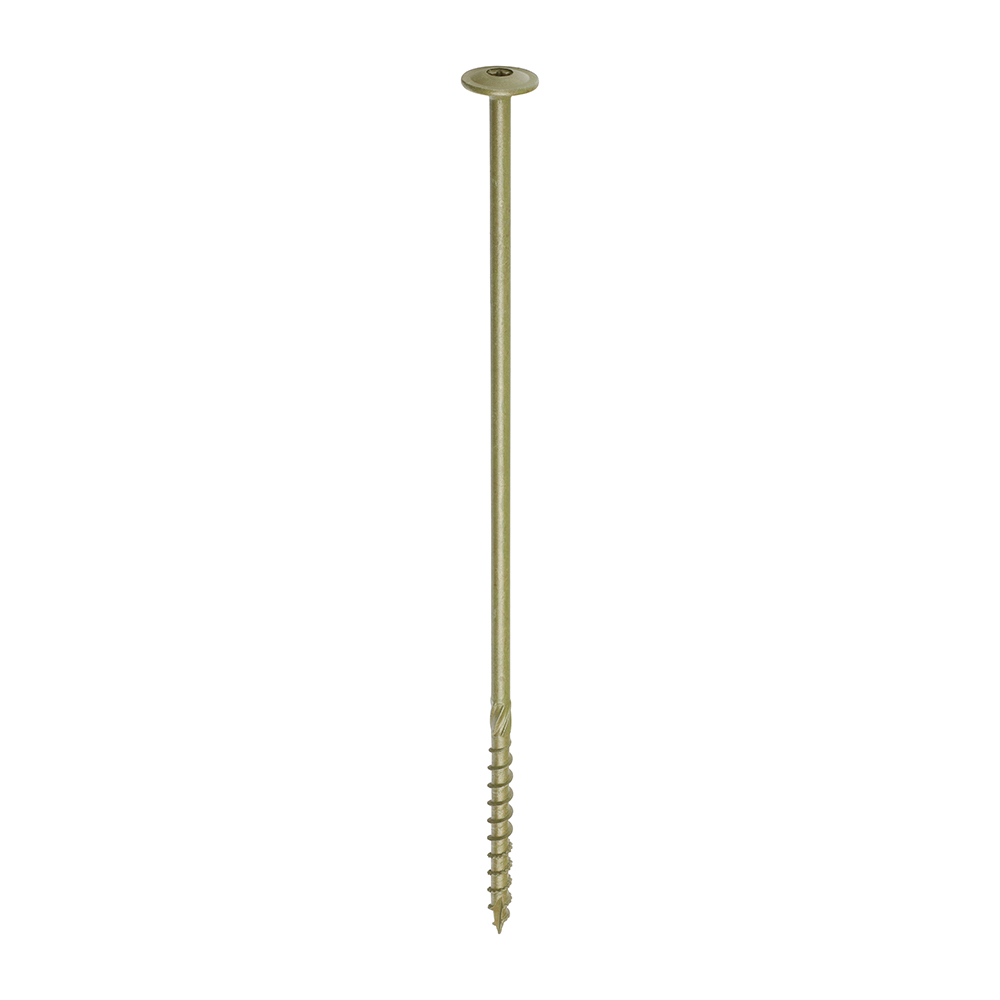 8.0 x 275mm Timber Frame Construction & Landscaping Screws – Wafer ...