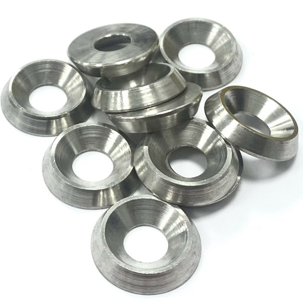 M6 Solid Finishing Cup Washers A2 Stainless Steel, NFE 27-619 - Bolt ...