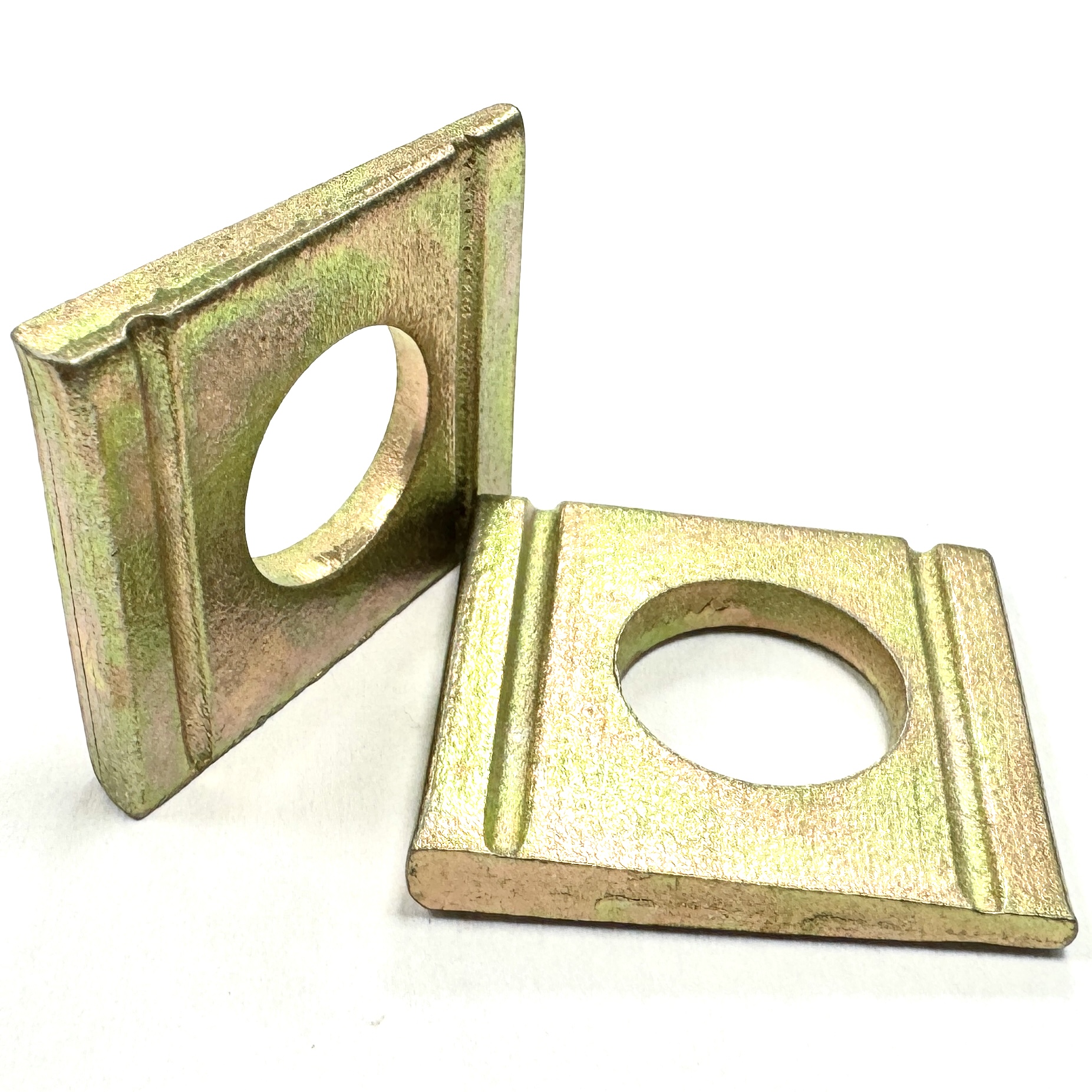 M12 x 26 x 30 x 4.9mm Square Taper Washer 8% for U-sections DIN 434 ...