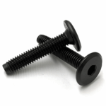 M6 x 16mm Furniture Connector Bolts / Connecting Bolts – Black | Bolt World