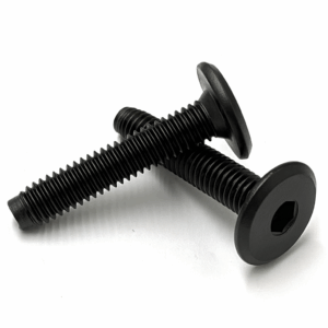 M6 x 16mm Furniture Connector Bolts / Connecting Bolts – Black | Bolt World