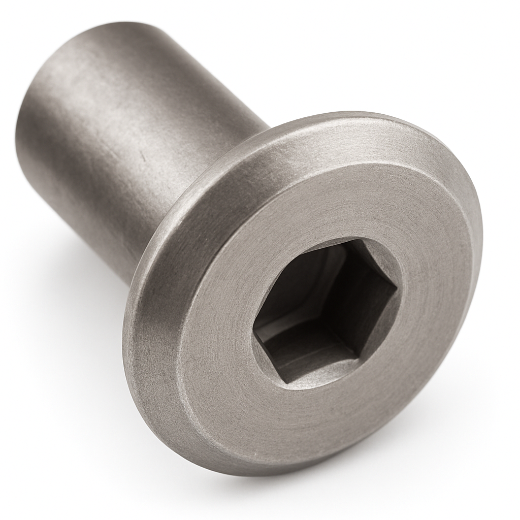M6 x 10mm, Connector Cap Nuts for Connecting Bolts - Stainless Steel ...